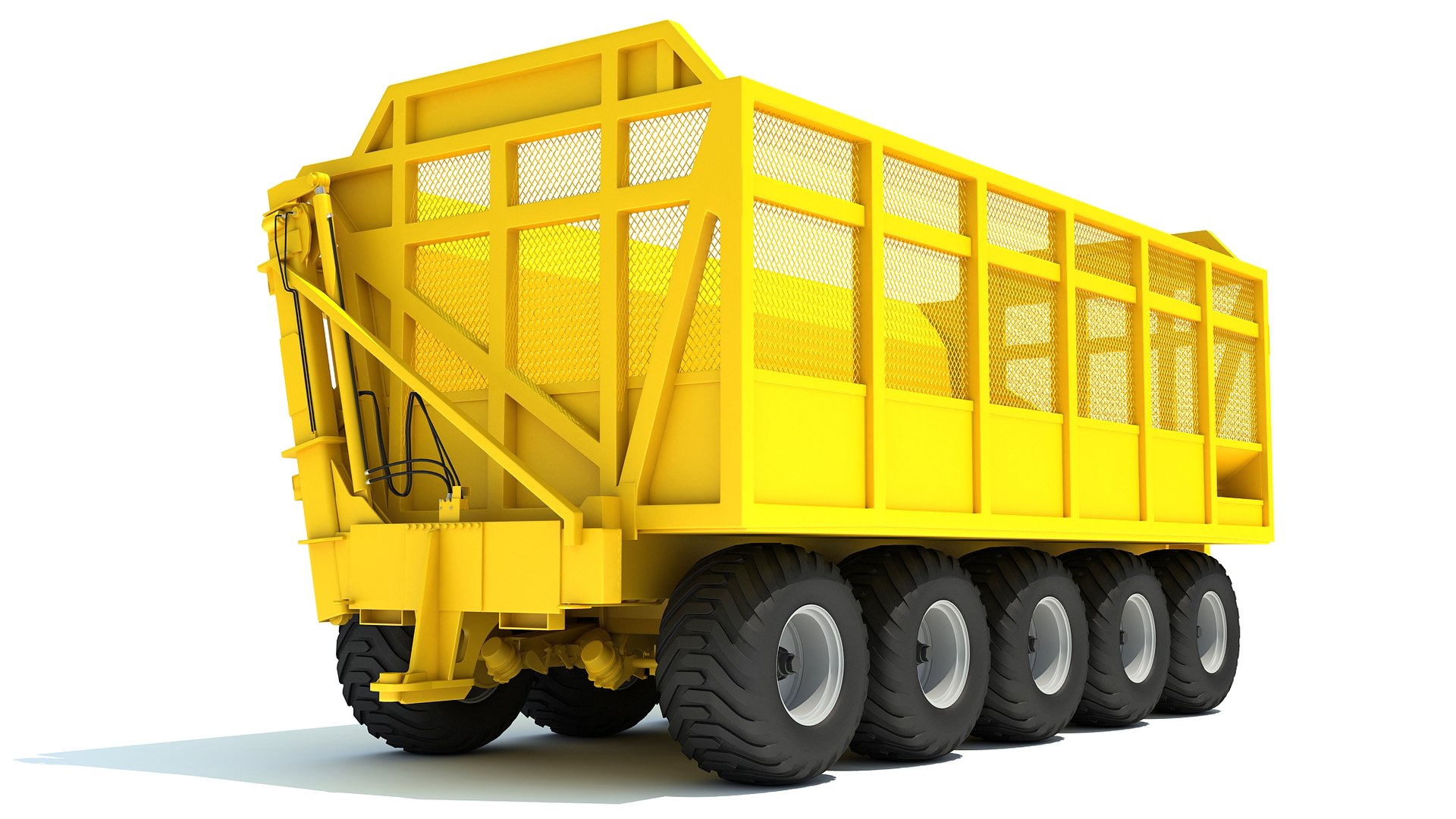 Cane Transfer Trailer Model - TurboSquid 1797185