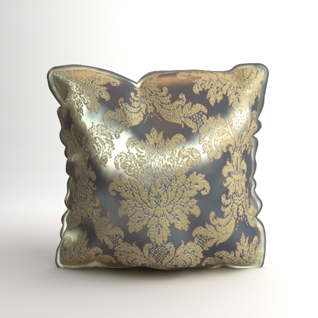 Pillow Details Materials Obj