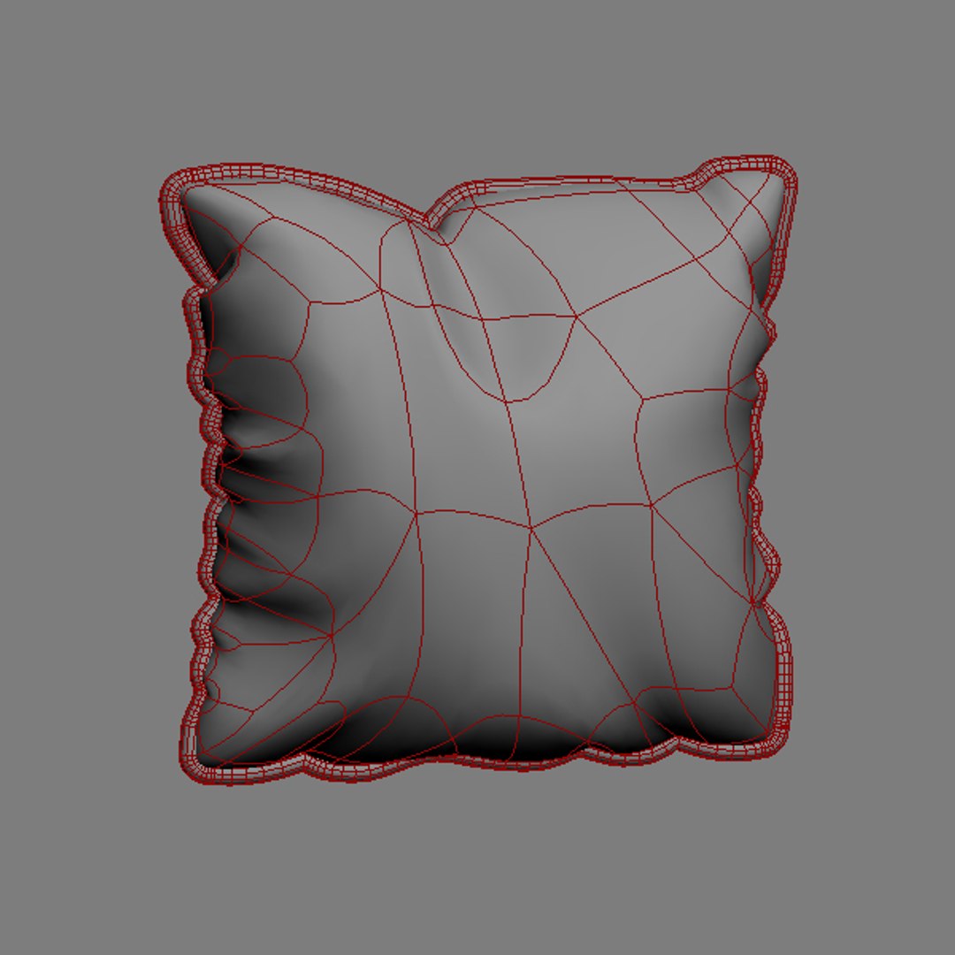 Pillow Details Materials Obj