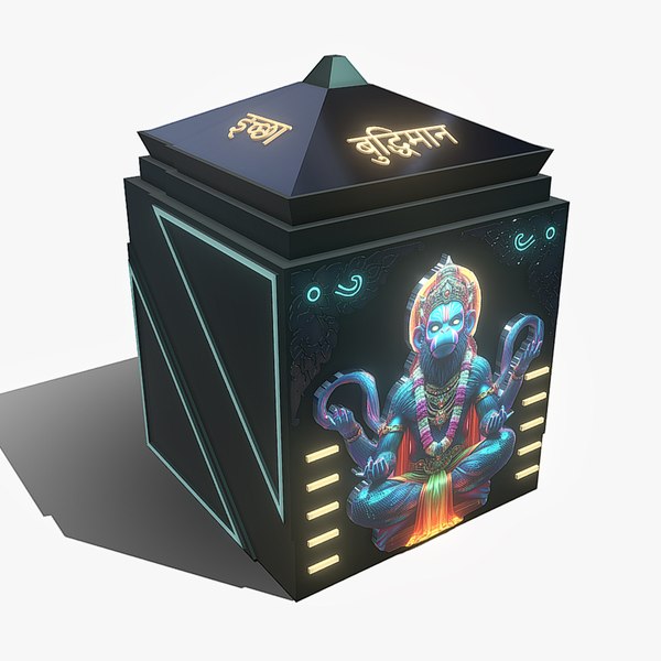 modelo 3d Coleccionista de cajas de Hanuman - TurboSquid 2176939
