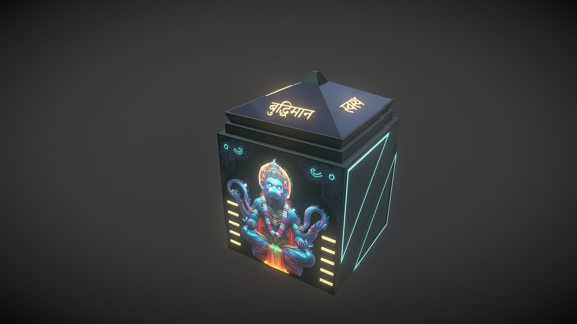 3D Hanuman Box Collector Model - TurboSquid 2176939