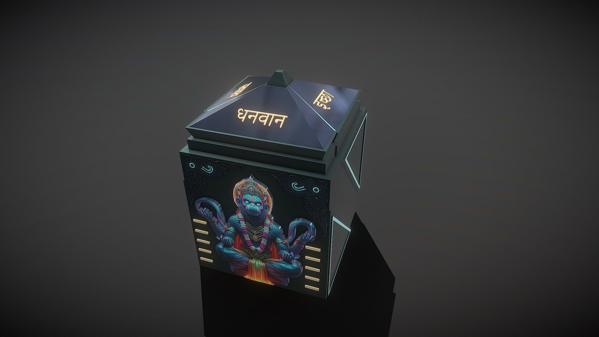 3D Hanuman Box Collector Model - TurboSquid 2176939