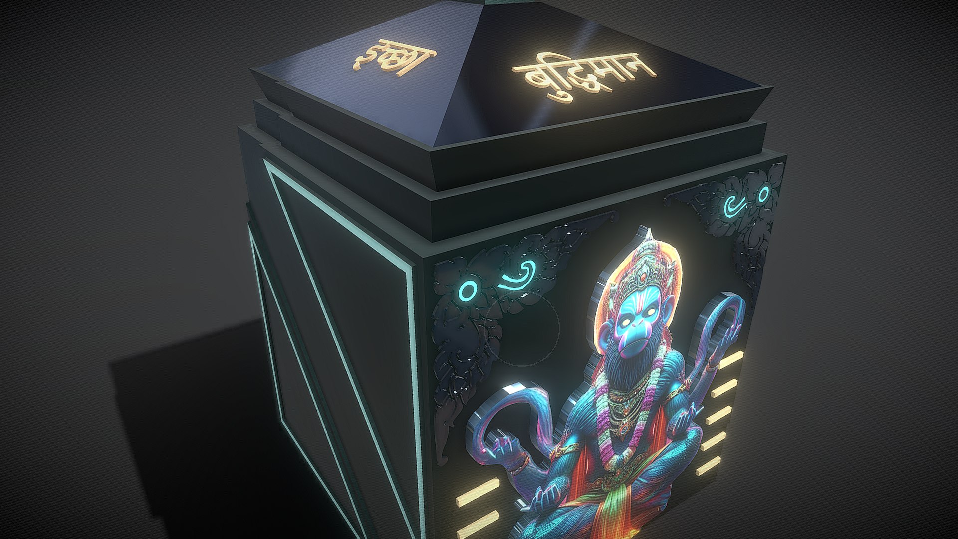 3D Hanuman Box Collector Model - TurboSquid 2176939