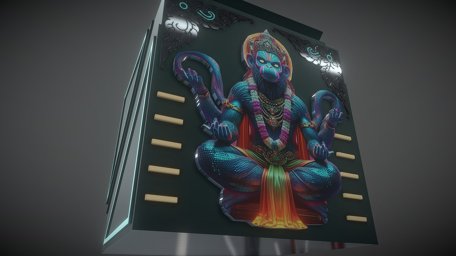3D Hanuman Box Collector Model - TurboSquid 2176939