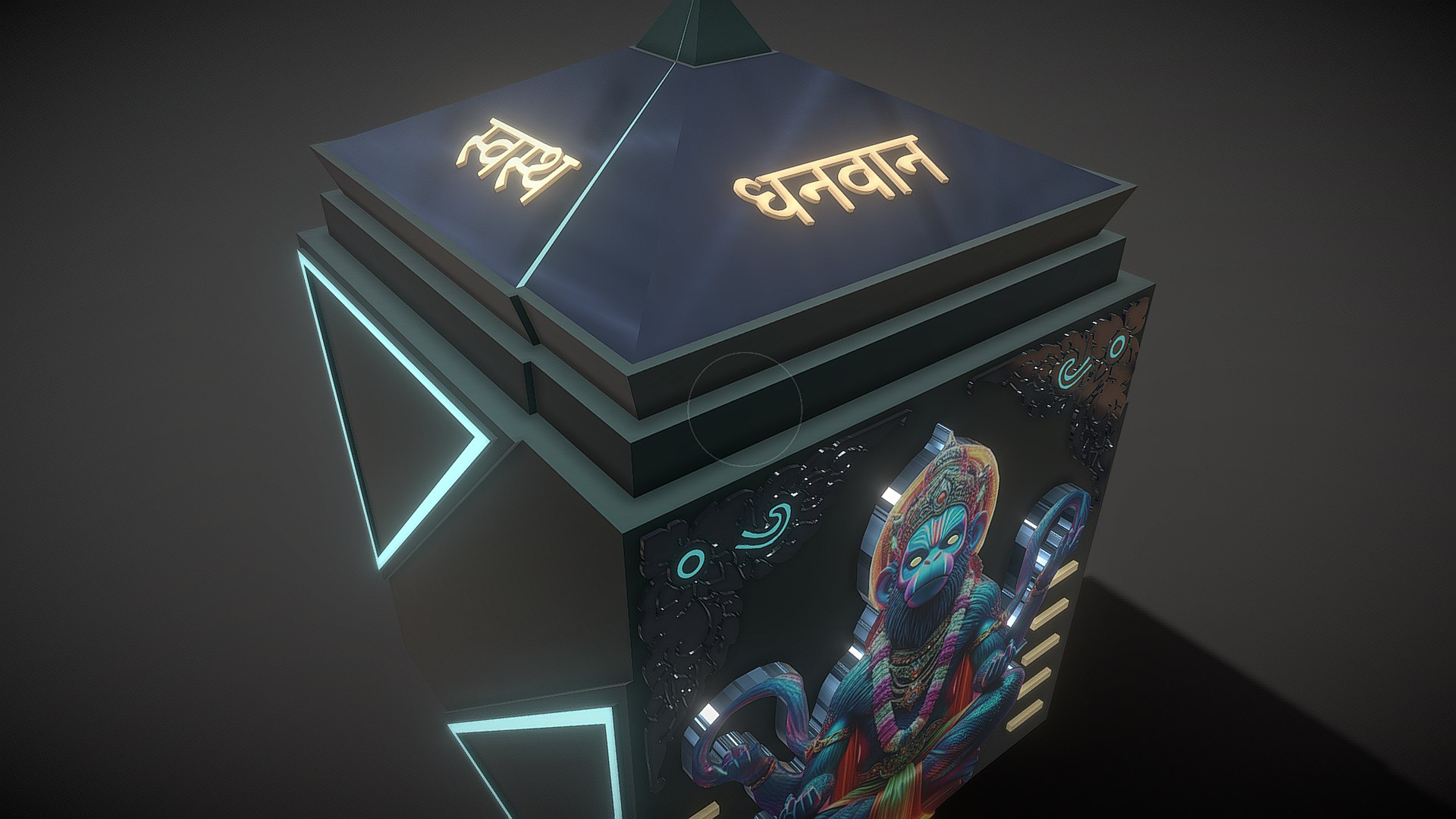 3D Hanuman Box Collector Model - TurboSquid 2176939
