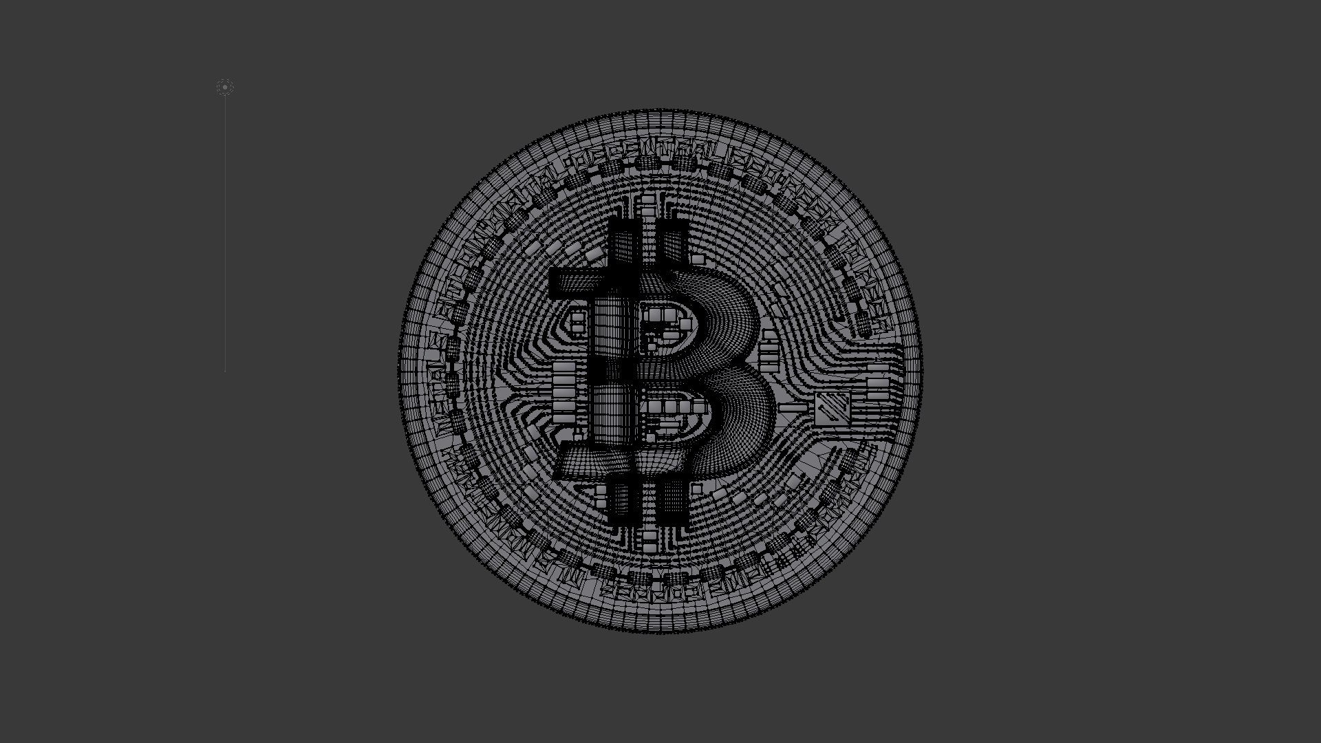 Editable3D Printable Bitcoin Model 3D - TurboSquid 1983635