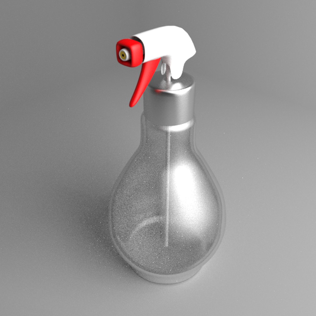 Bottle Trigger Sprayer 3 Model - TurboSquid 1546940