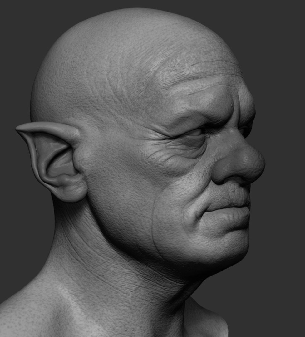 3D old goblin - TurboSquid 1342418