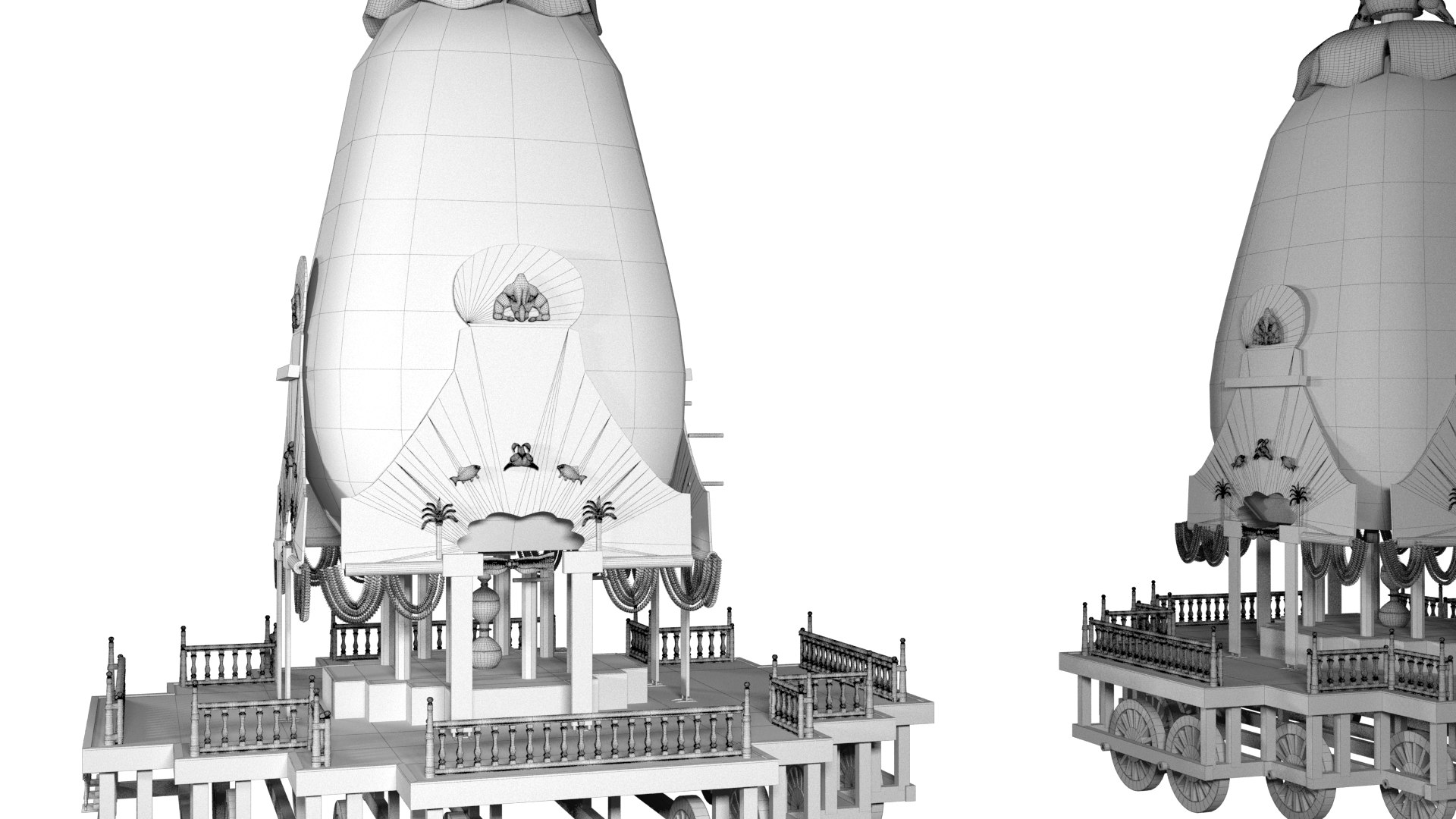 3D Jagannath Rath Model - TurboSquid 1551492