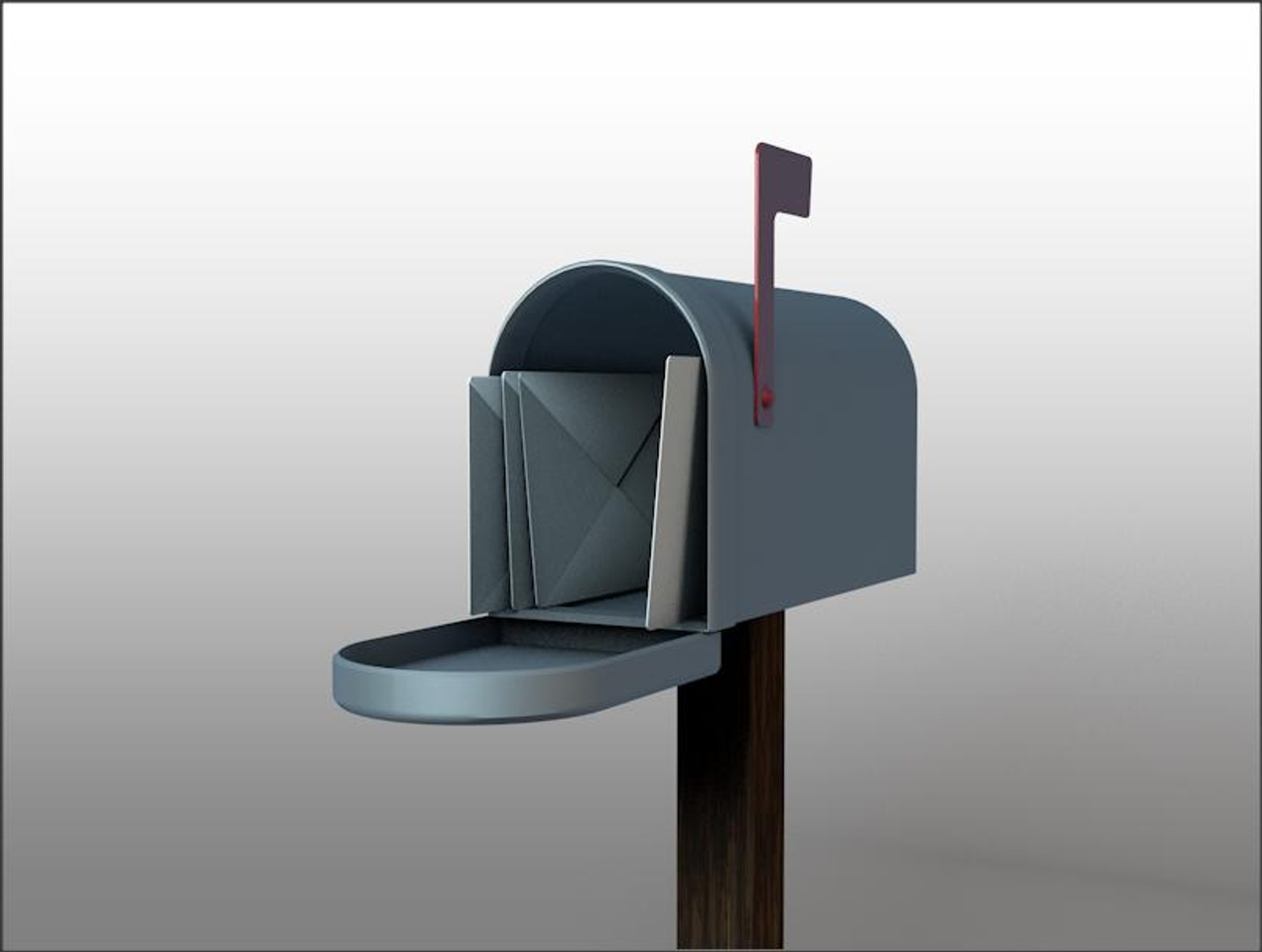 3d Mailbox Mail