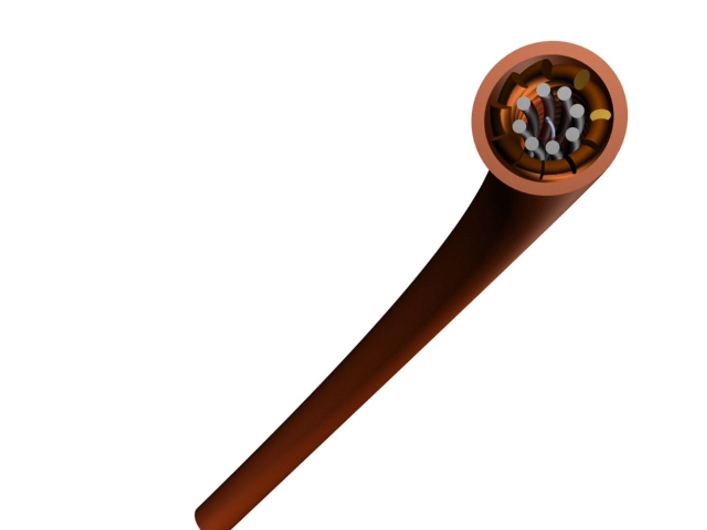 3d Electric Cable Model