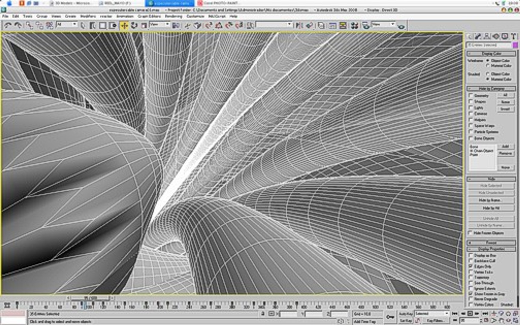 3d Electric Cable Model