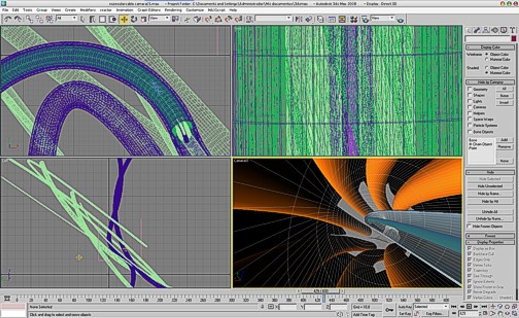 3d Electric Cable Model