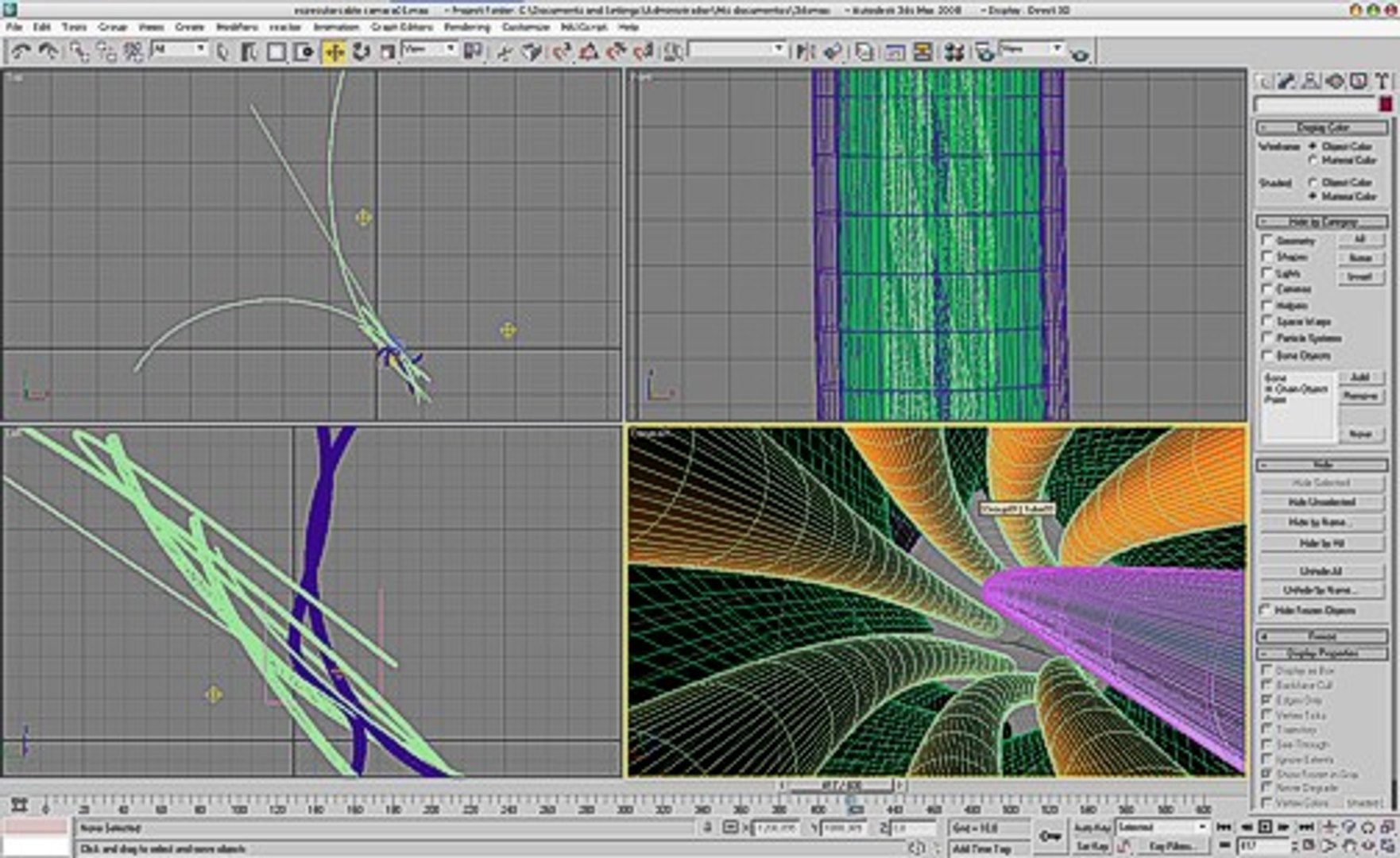 3d Electric Cable Model