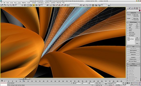 3d electric cable model