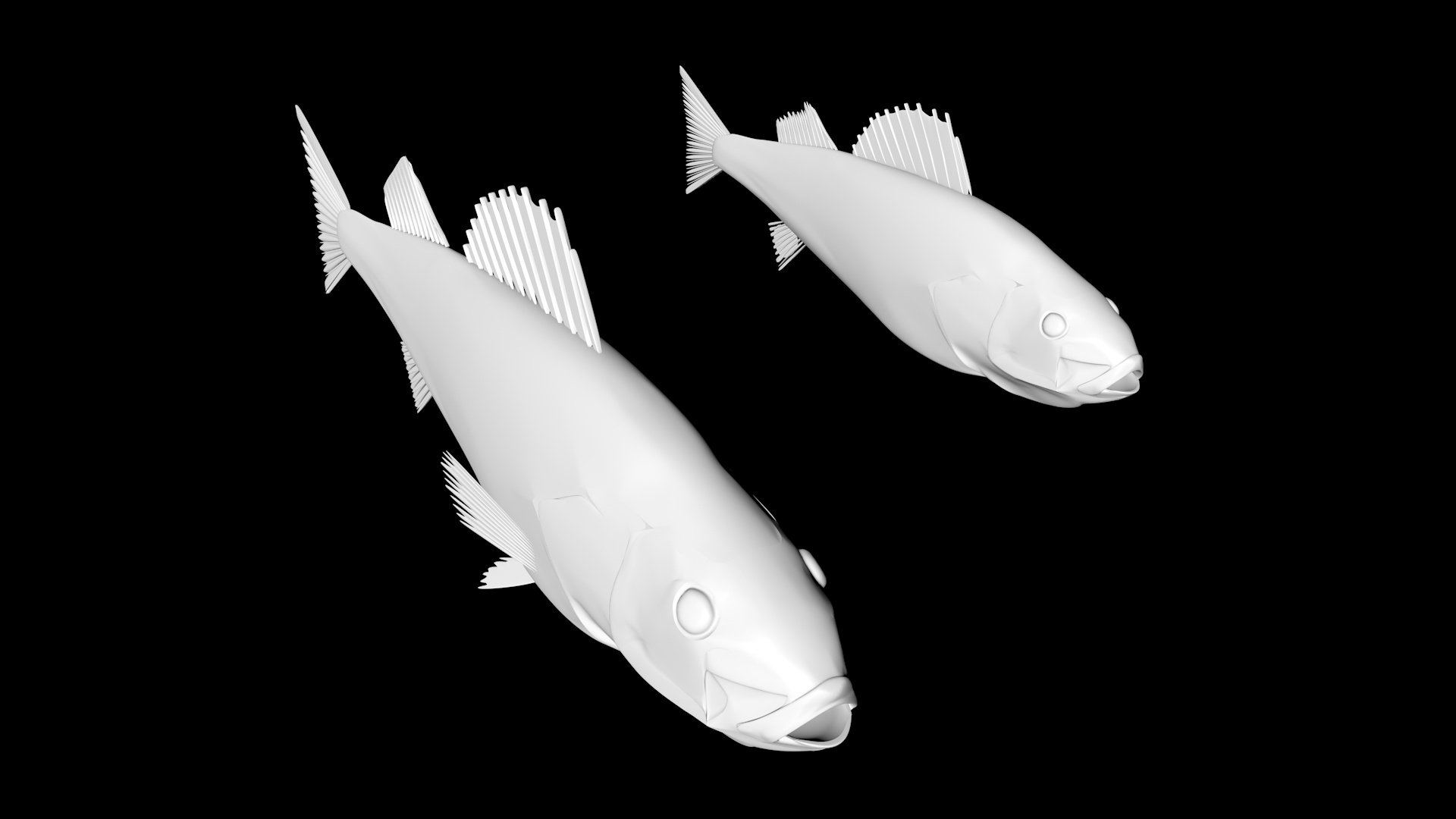 3D walleye fish model - TurboSquid 1690073