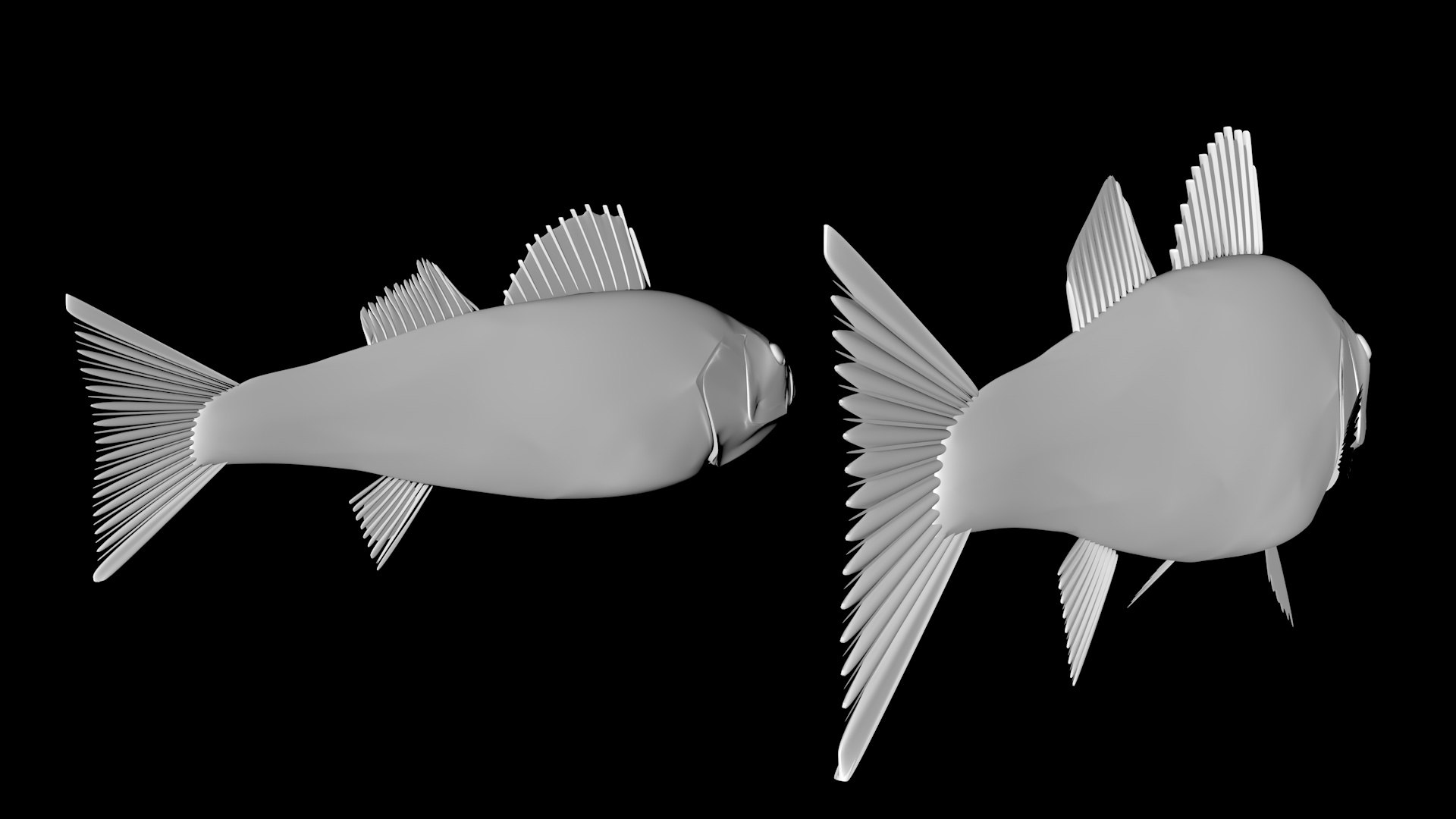 3D Walleye Fish Model - TurboSquid 1690073