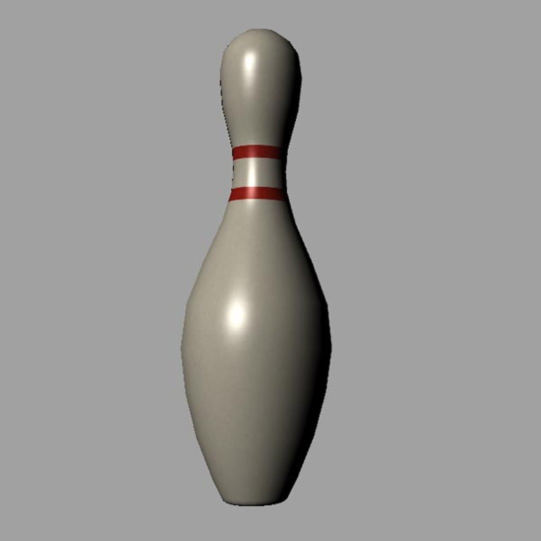 3d Bowling Pin