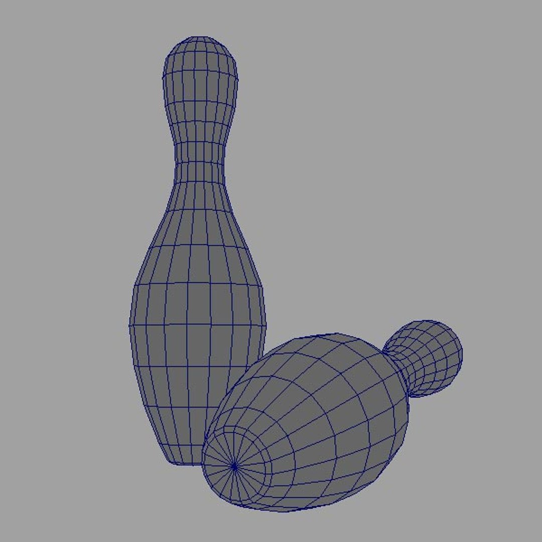 3d Bowling Pin