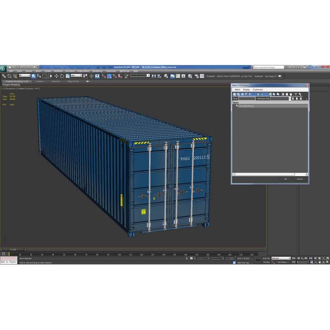 Obj 40 Ft Iso Container