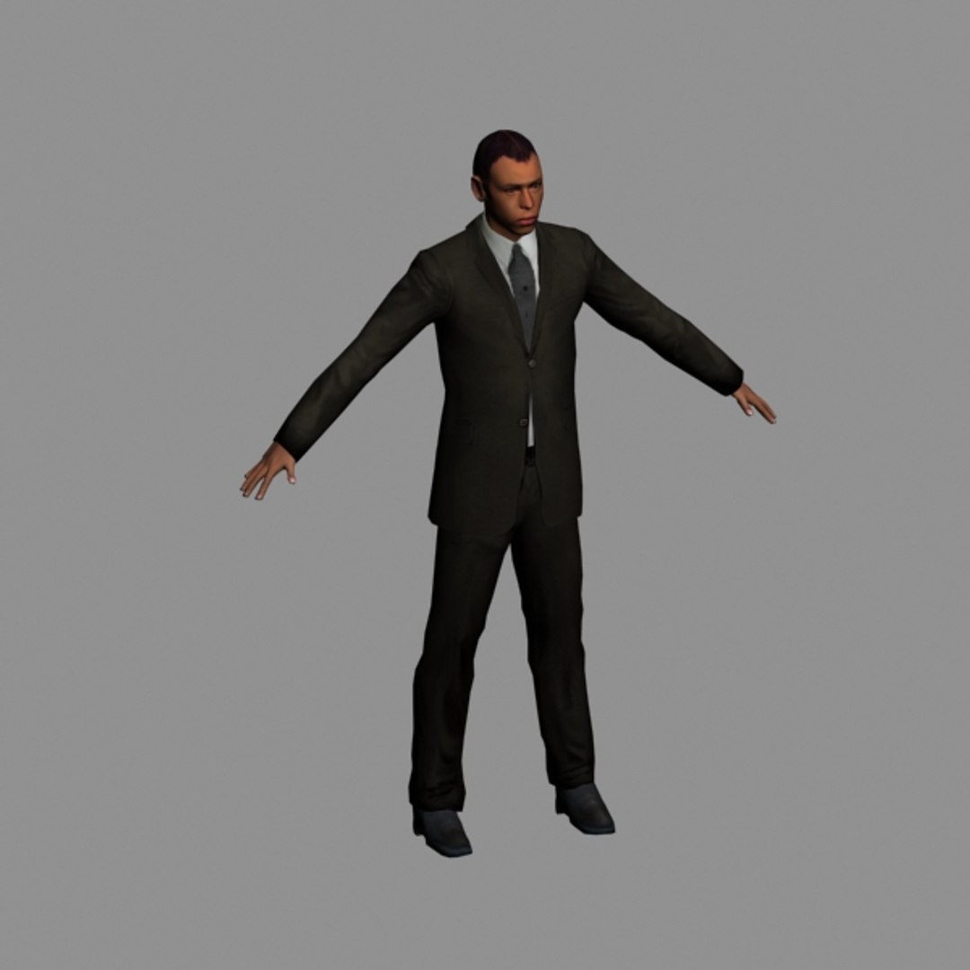 3d generic male