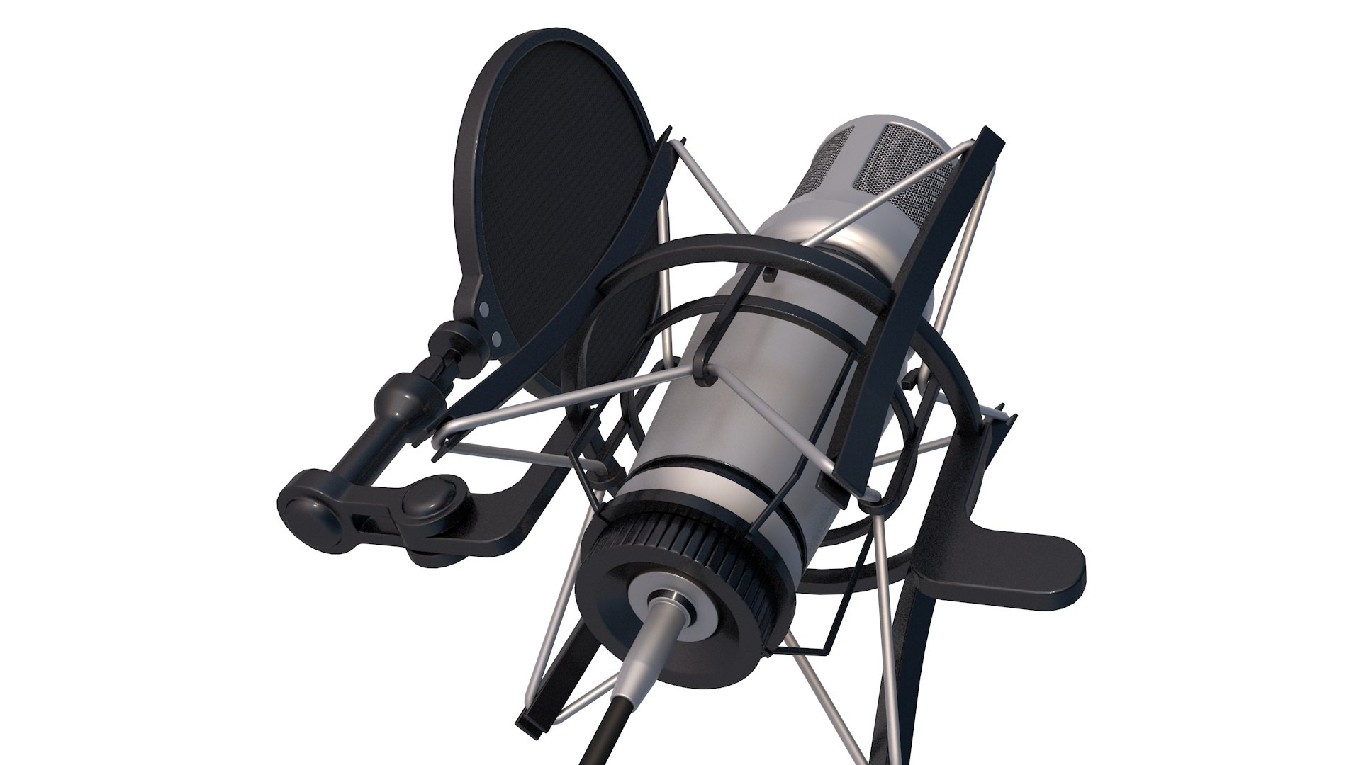 3D Model Studio Microphone - TurboSquid 1796223