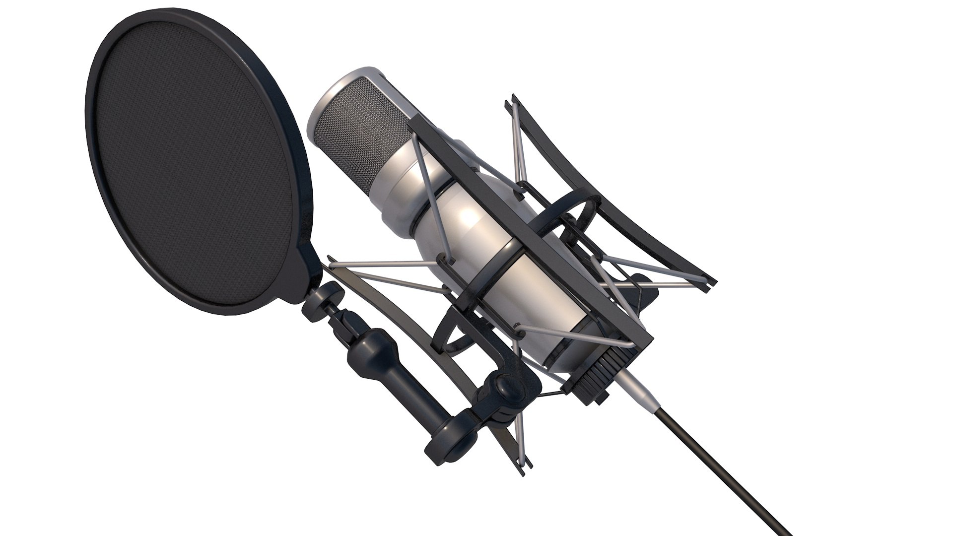 3D Model Studio Microphone - TurboSquid 1796223