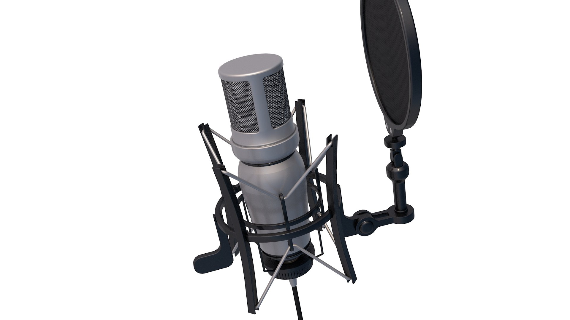3D Model Studio Microphone - TurboSquid 1796223