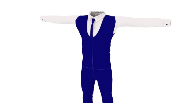 modelo 3d Male Suit - TurboSquid 2109368