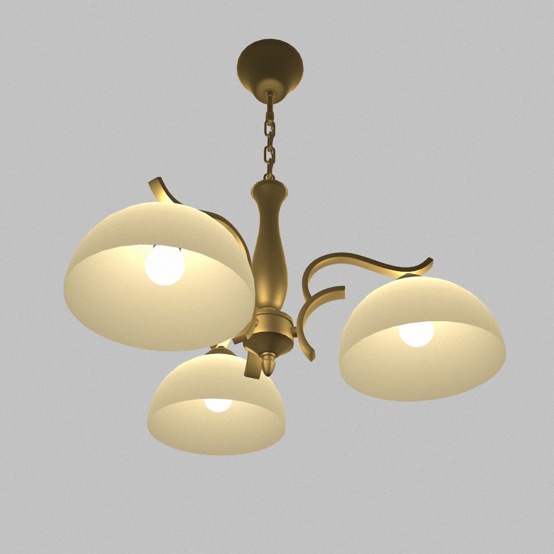 3D Classical Chandelier Model - TurboSquid 1161075