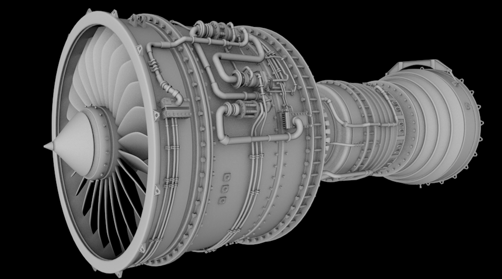 3D Boeing Jet Engine Model - TurboSquid 2359298