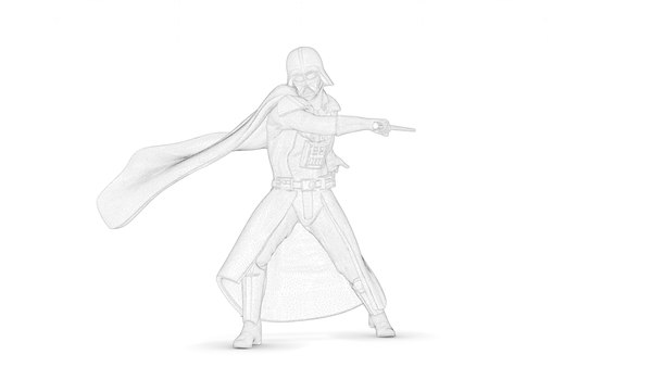 Sci-Fi Swordsman Figure Set 04 3D 모델 - TurboSquid 1944128