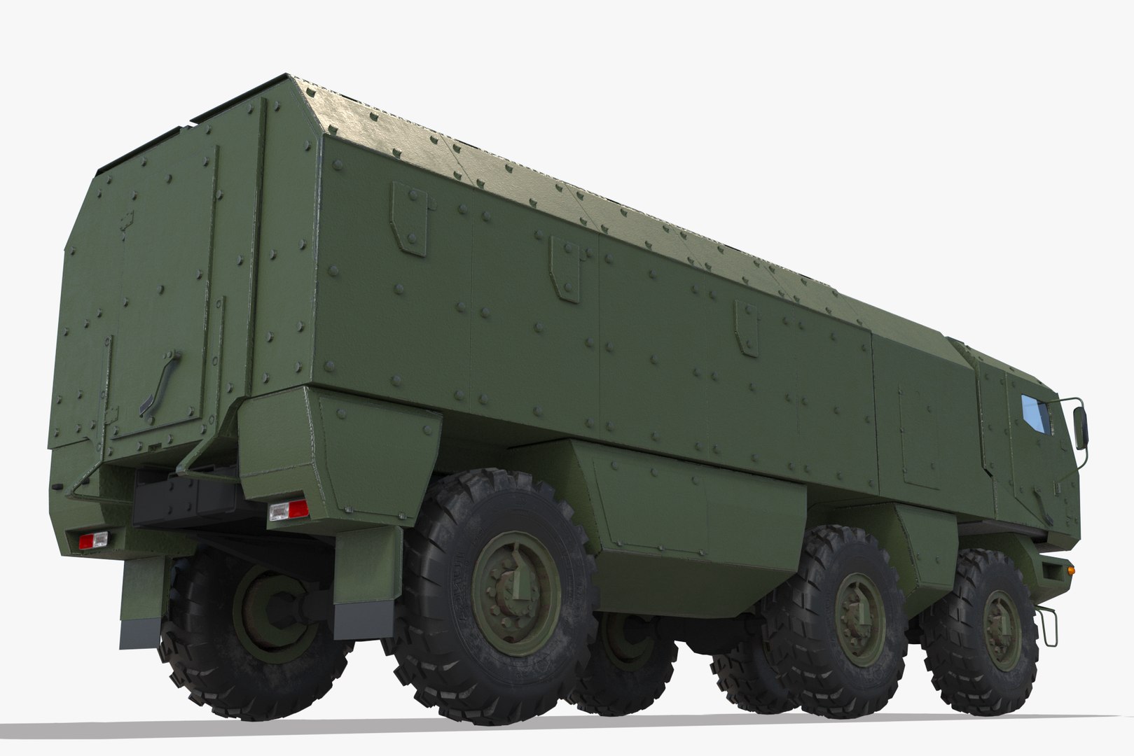 Kamaz Typhoon K 3D Model - TurboSquid 1278752