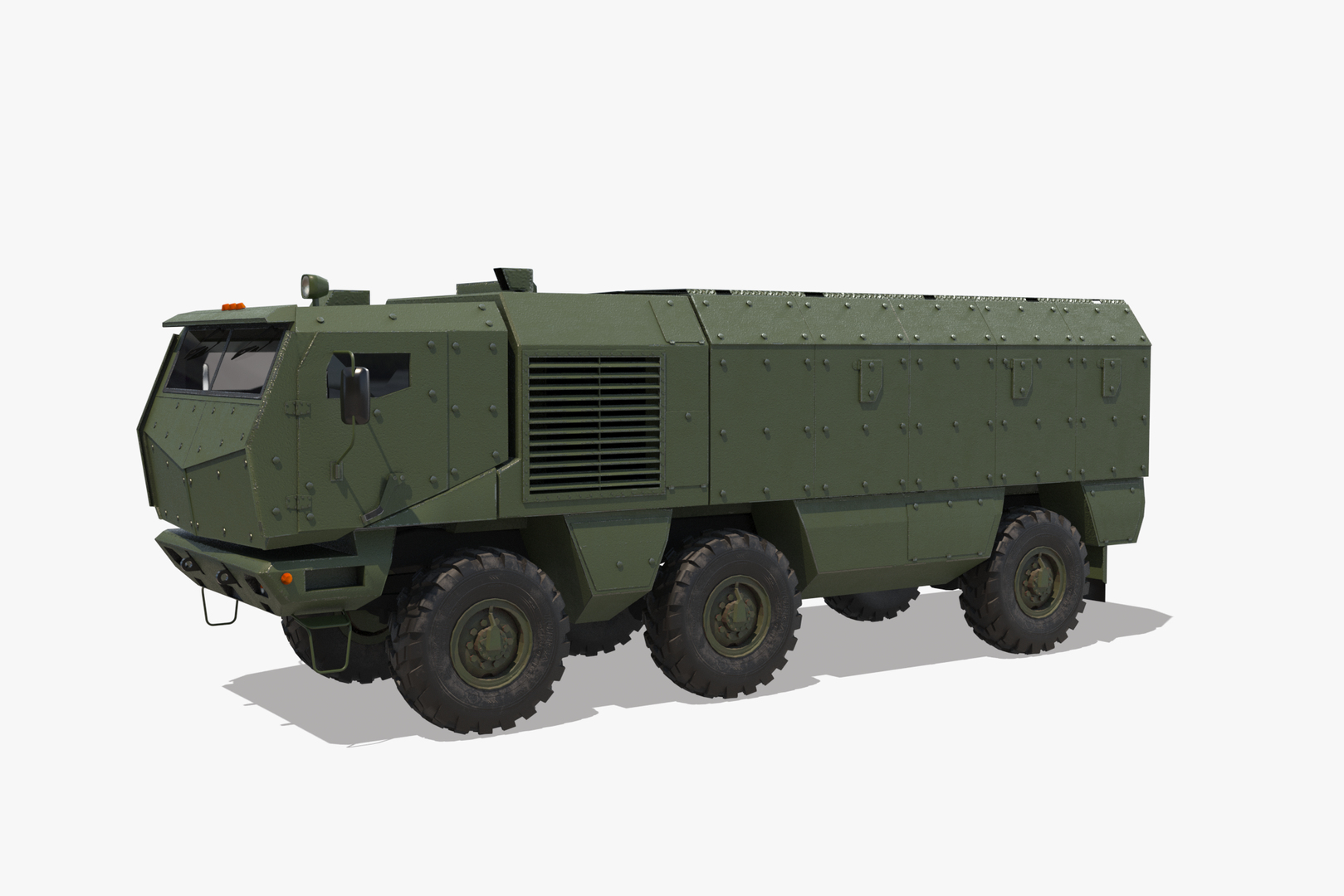 Kamaz Typhoon K 3D Model - TurboSquid 1278752