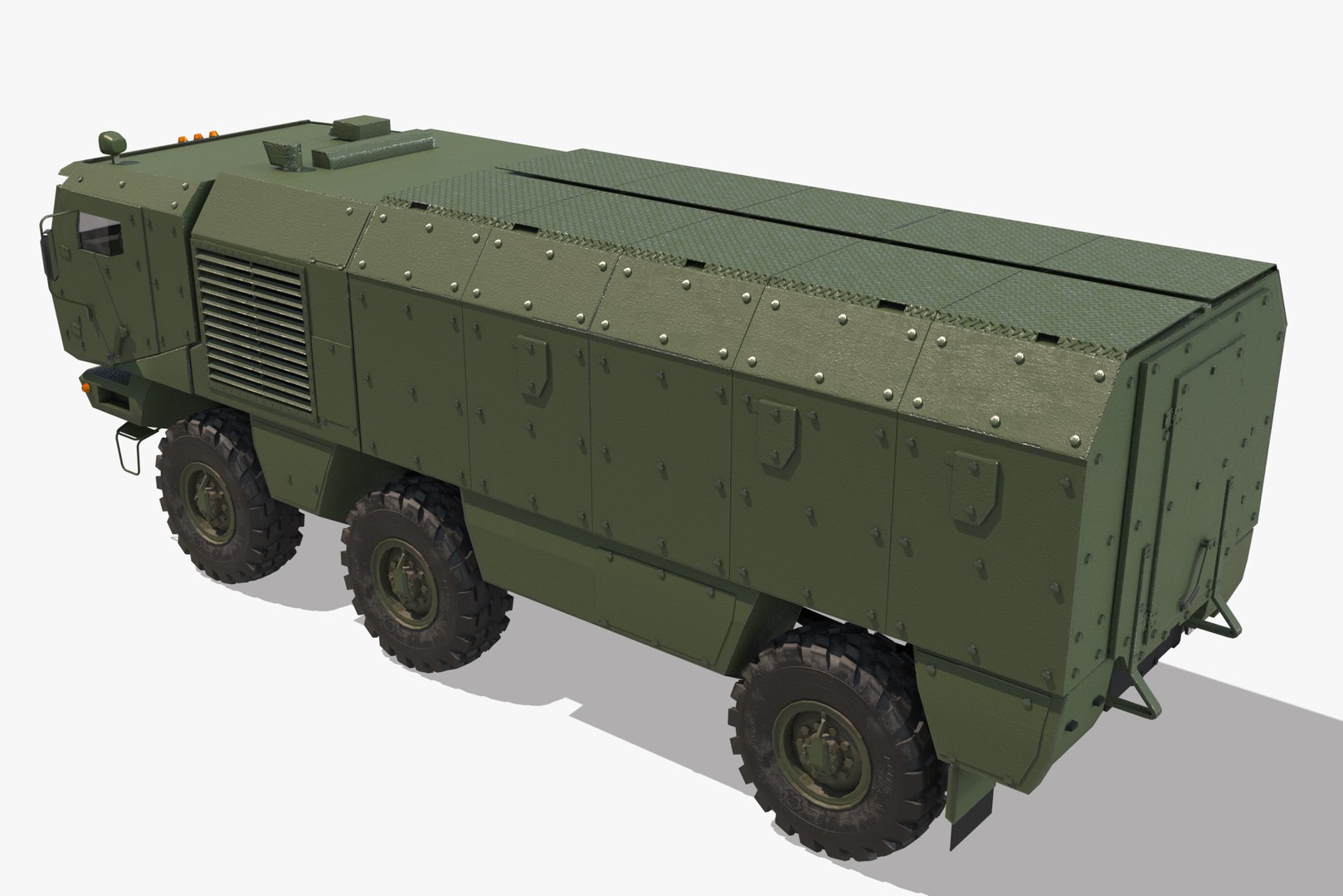 Kamaz Typhoon K 3D Model - TurboSquid 1278752