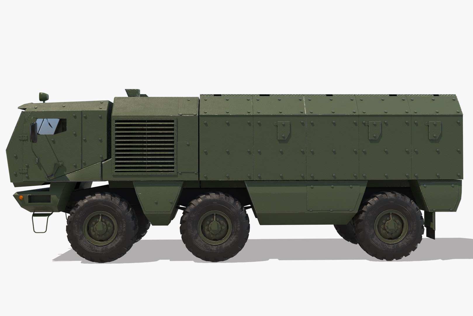 Kamaz Typhoon K 3D Model - TurboSquid 1278752