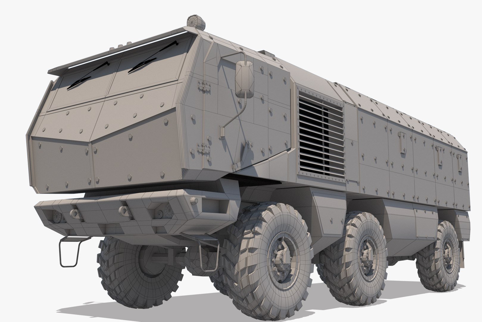 Kamaz Typhoon K 3D Model - TurboSquid 1278752