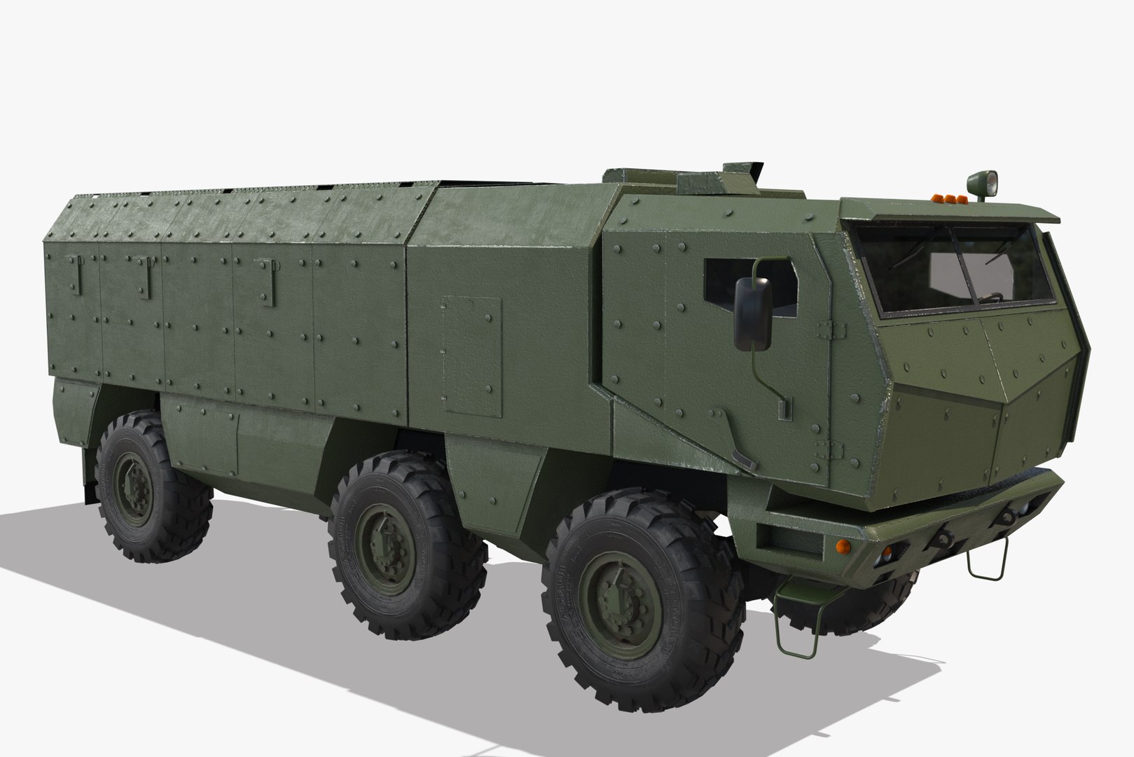 Kamaz Typhoon K 3D Model - TurboSquid 1278752
