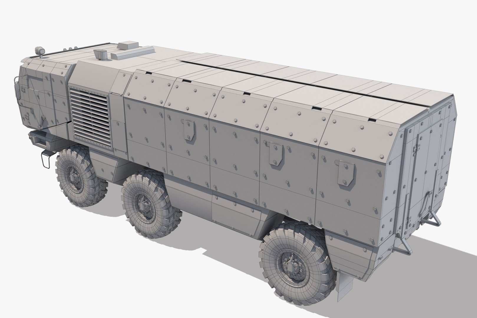 Kamaz Typhoon K 3D Model - TurboSquid 1278752