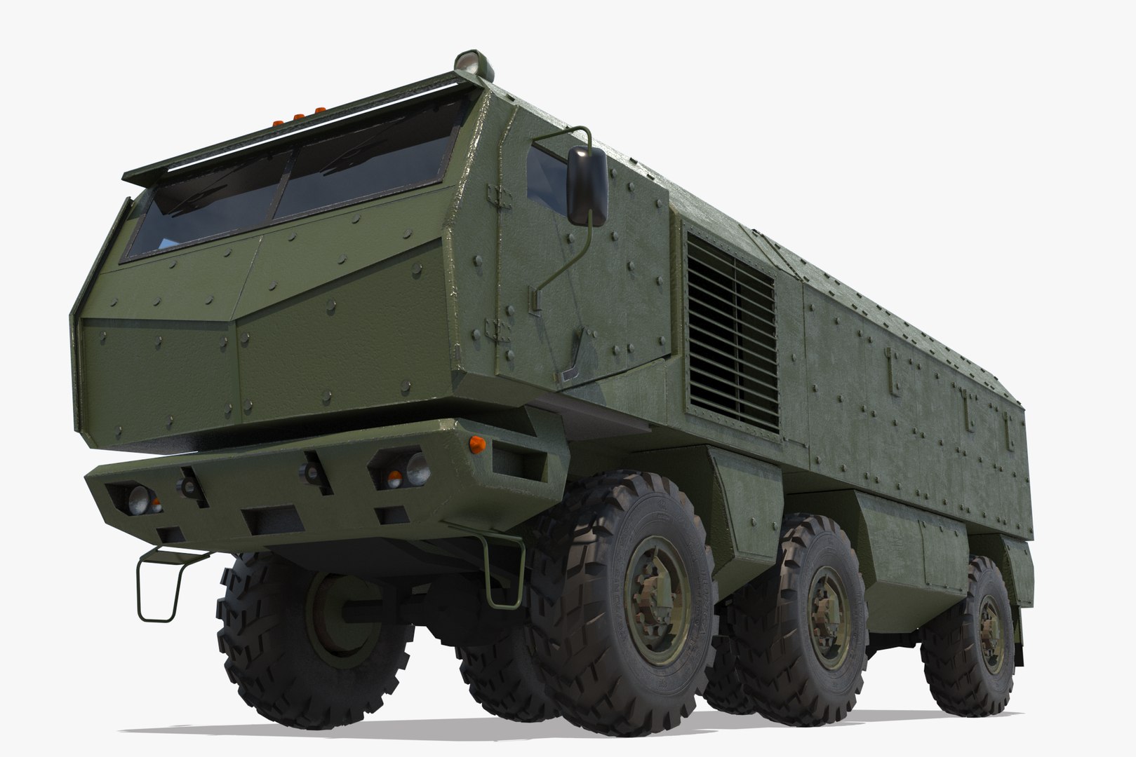 Kamaz Typhoon K 3D Model - TurboSquid 1278752