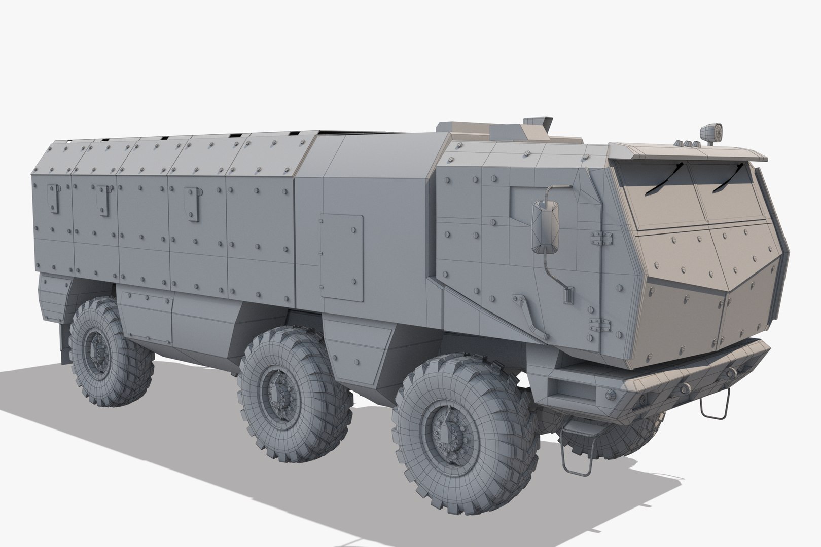 Kamaz Typhoon K 3D Model - TurboSquid 1278752
