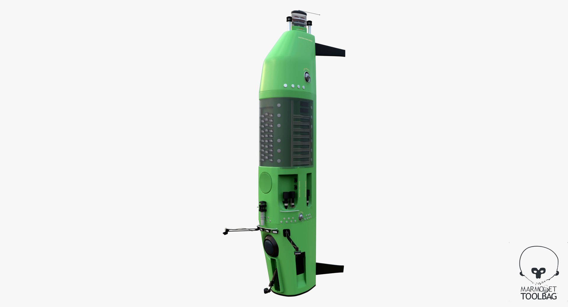 3D DeepSea Challenger Model - TurboSquid 2246747