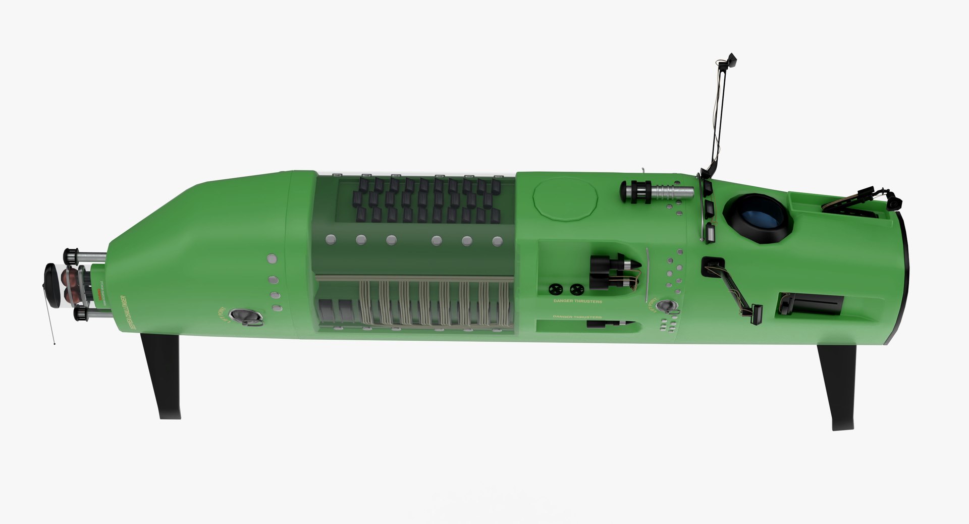 3D DeepSea Challenger Model - TurboSquid 2246747