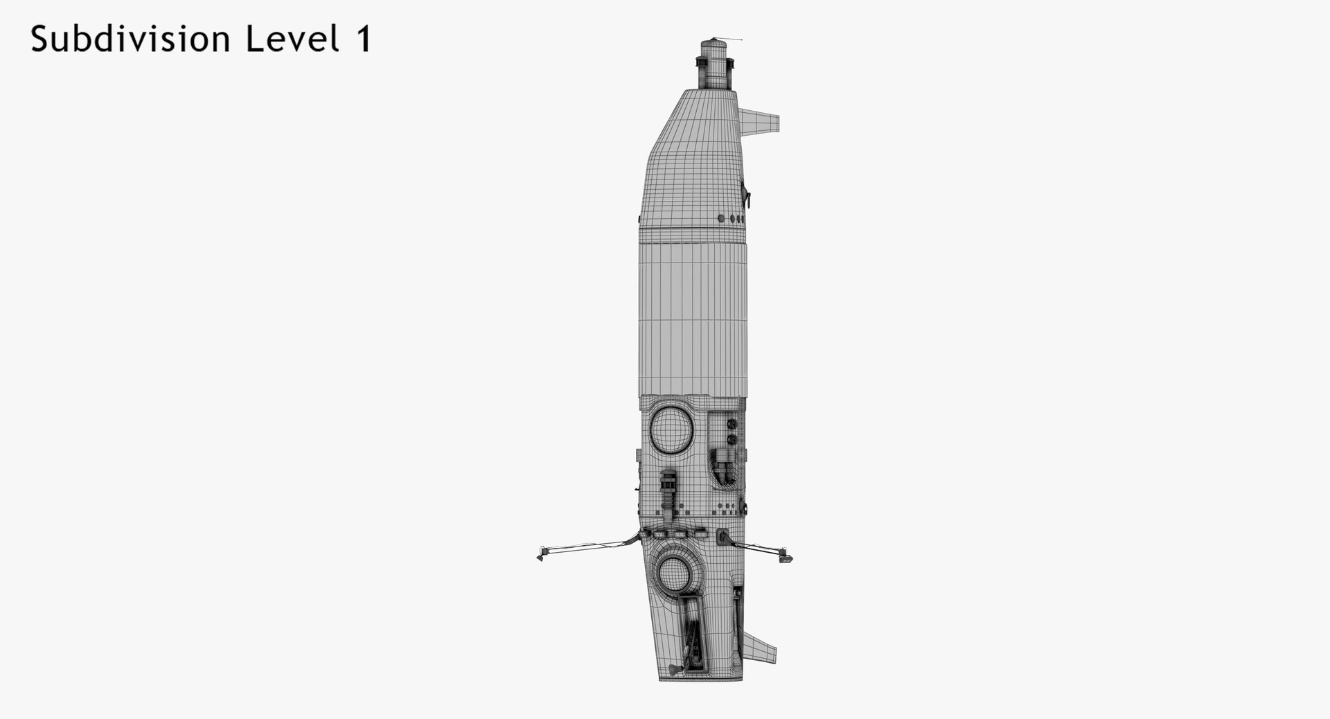 3D DeepSea Challenger Model - TurboSquid 2246747