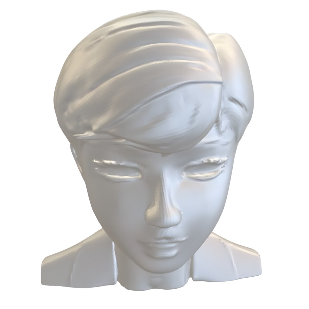 3D Contemporary Character Bust Collection Model - TurboSquid 2310010