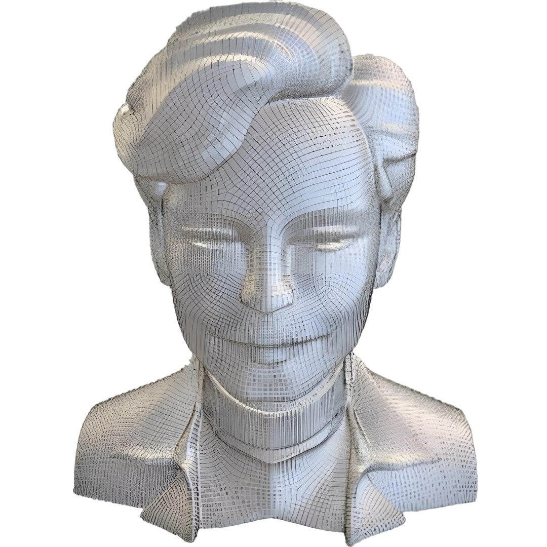 3D Contemporary Character Bust Collection Model - TurboSquid 2310010