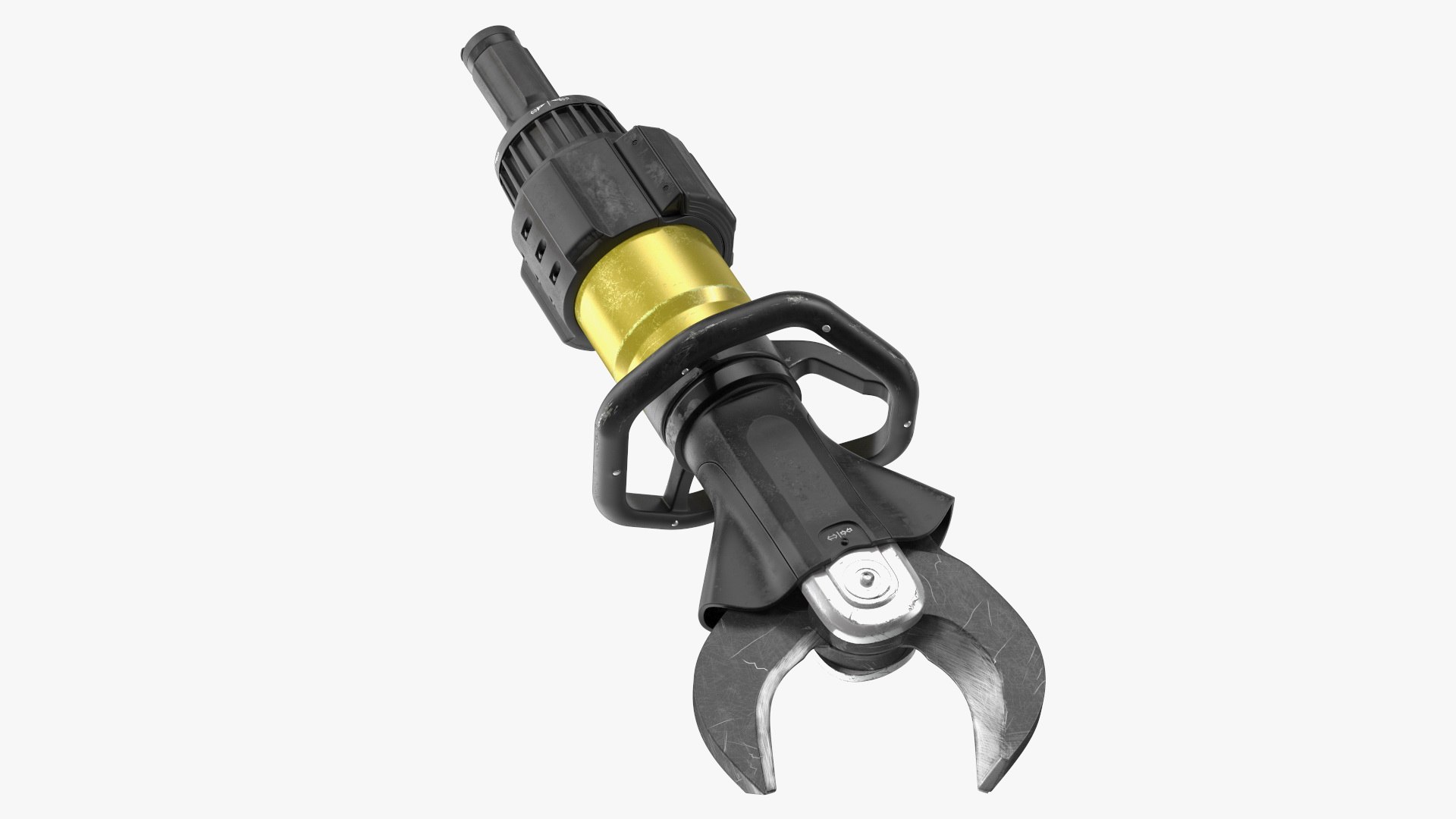 Cordless Handheld Rescue Cutter Dirty 3D model - TurboSquid 1828509