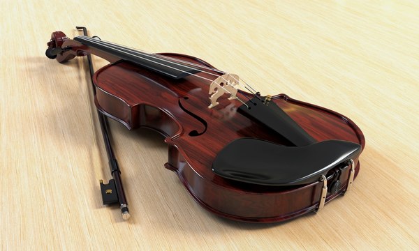 Realistic violin 3D model - TurboSquid 1609421