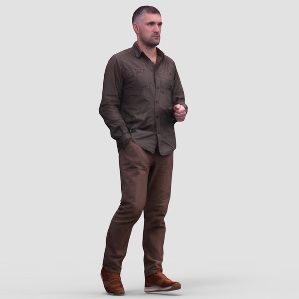 3d realistic human model