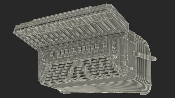 modelo 3d Acordeón Digital Roland FR3-X - TurboSquid 2065269